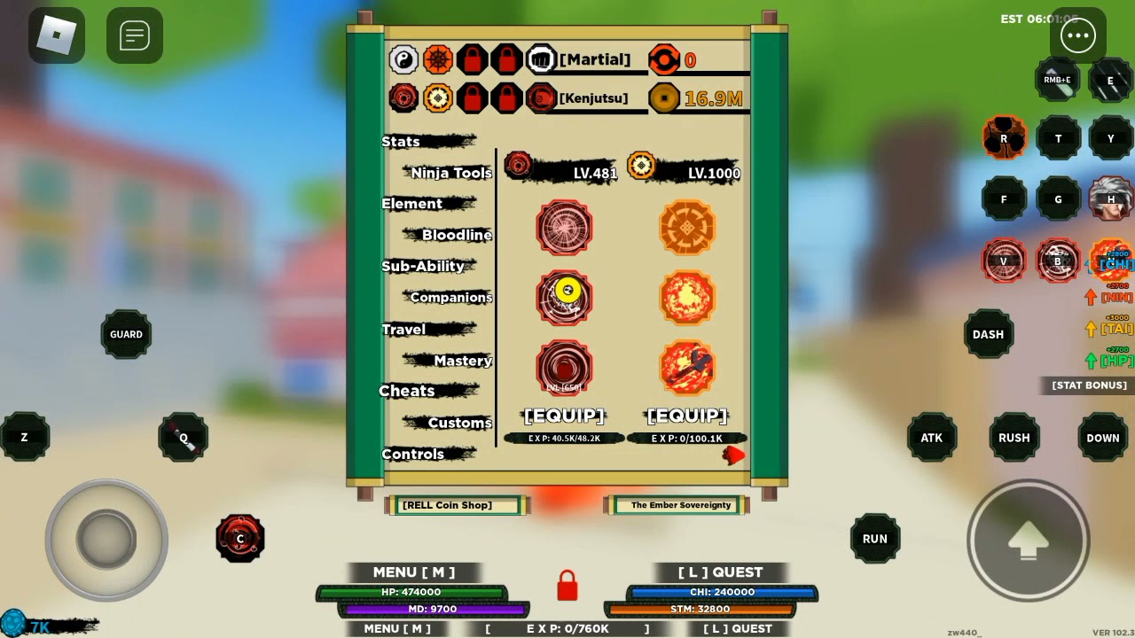 [stock] Shindo life stock right now on rell shop (narumaki - ruby is on ...