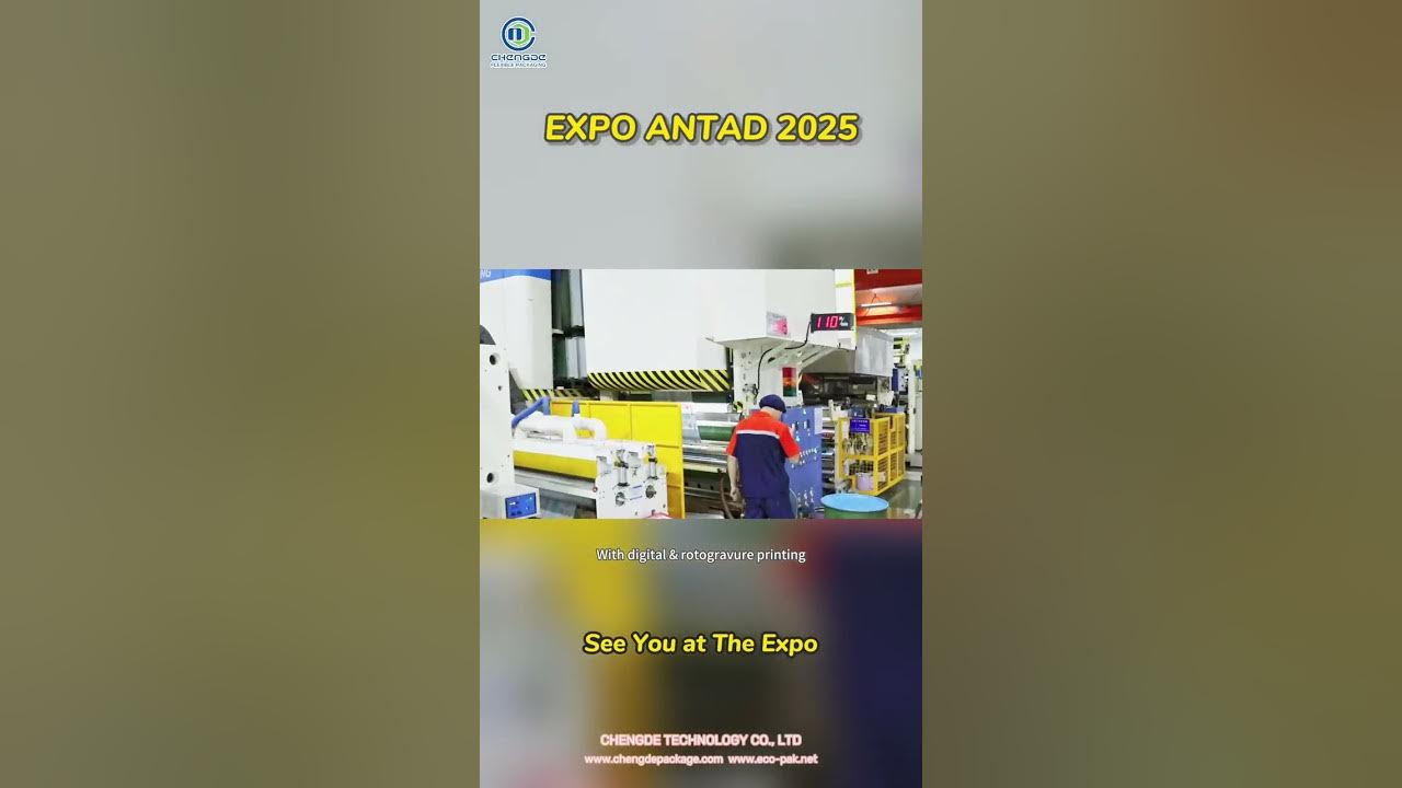 Unwrap the Future: Chengde Technology Brings Eco-Friendly Packaging to EXPO ANTAD 2025 🌟 - YouTube