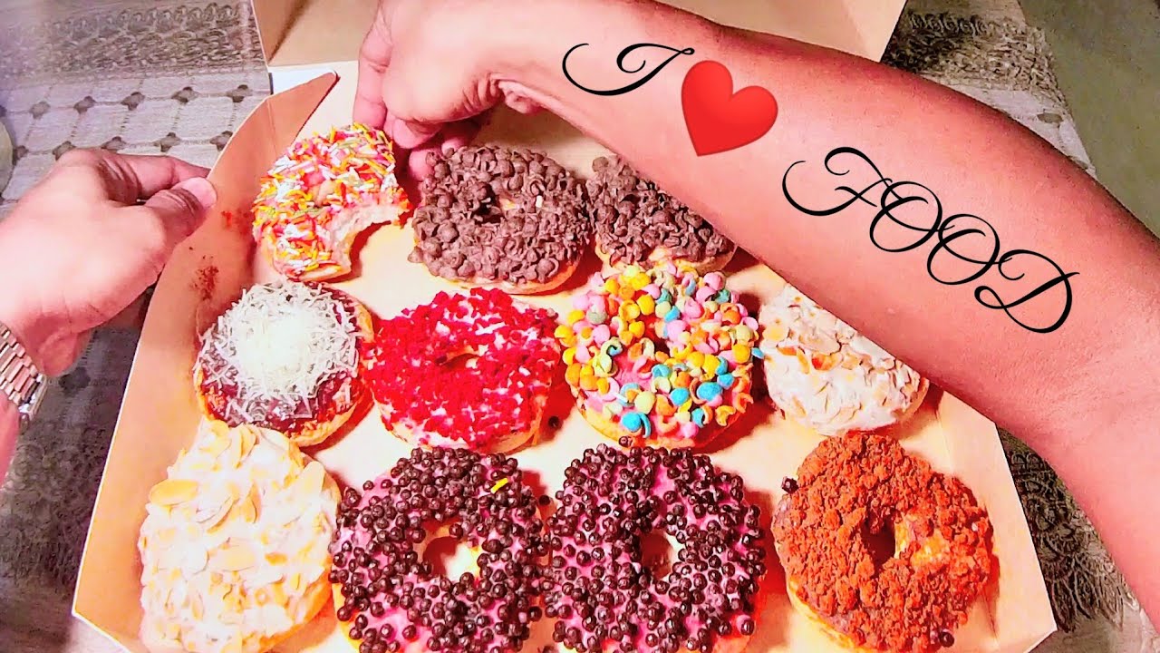 ASMR POV donuts sampling from iDonut I Coffee - YouTube