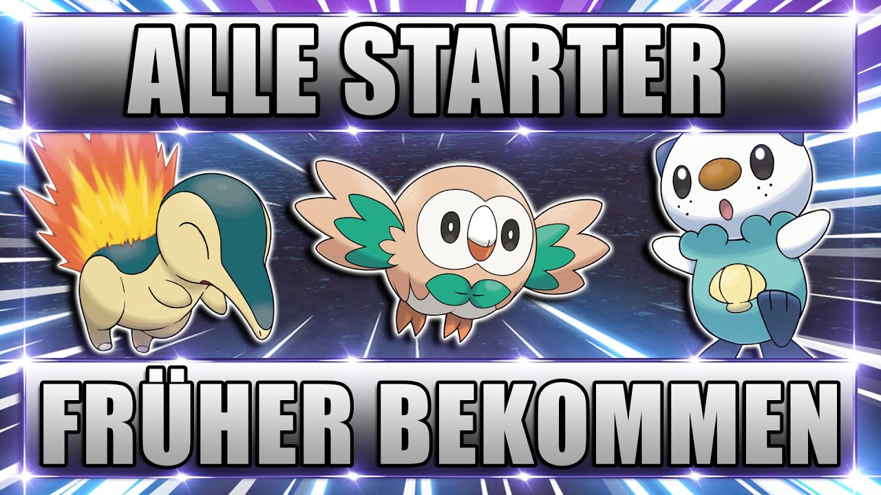 Hisui Starter Pokemon SEHR FRÜH bekommen in Pokemon Legenden Arceus ...