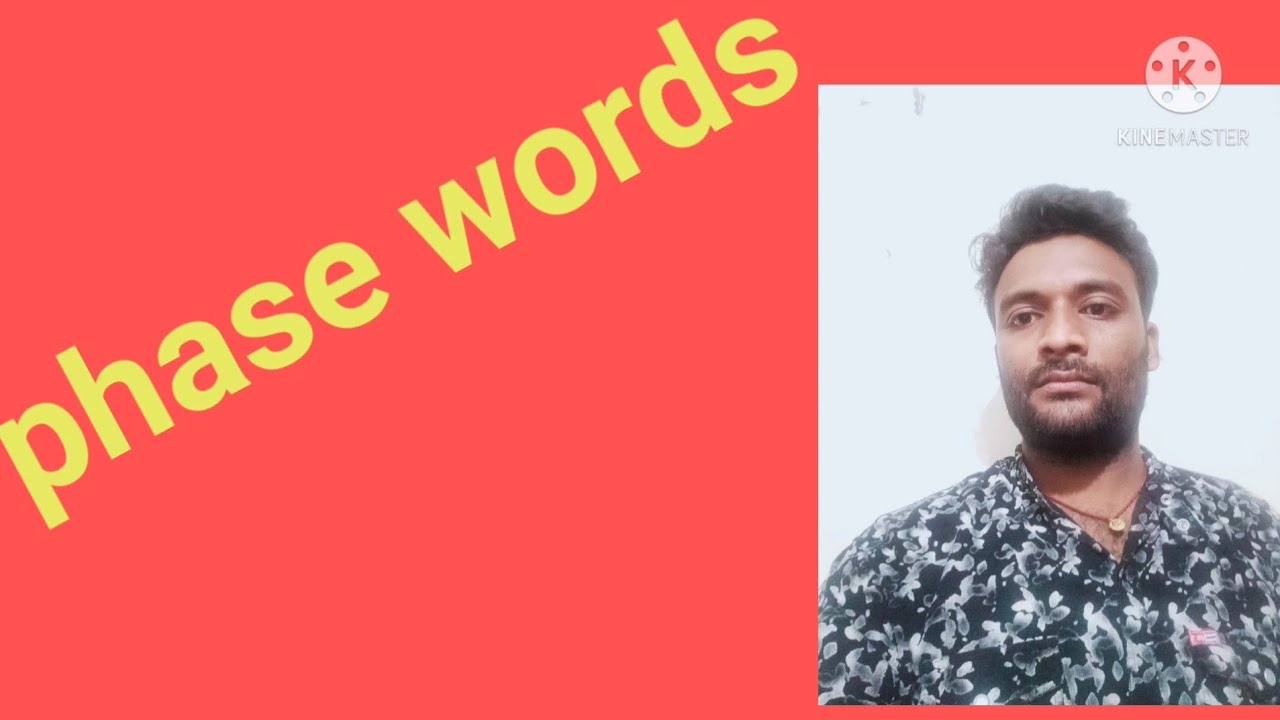 phase words - YouTube