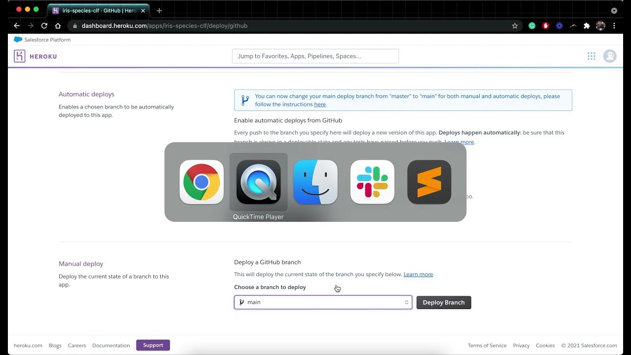 Streamlit Webapp Deployment on Heroku - Part 2 - YouTube