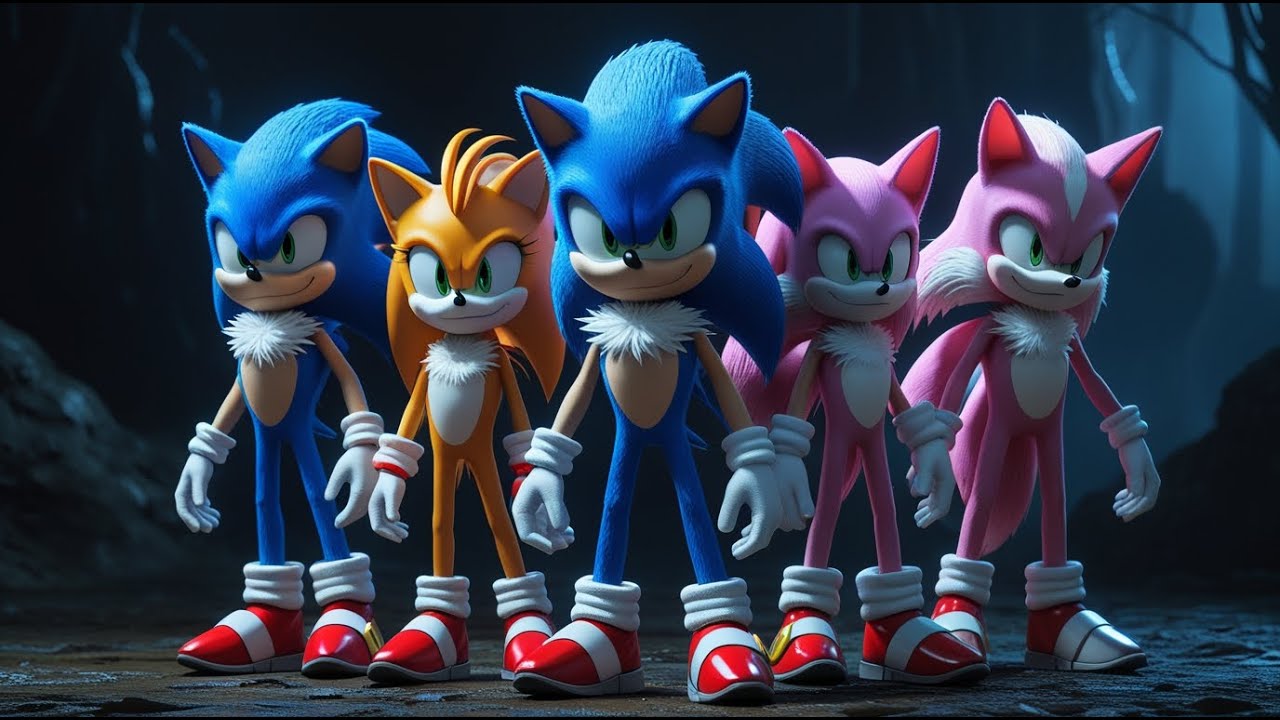 Shadow the Hedgehog VS Sonic VS Super Sonic VS Tails Tiles hop - YouTube