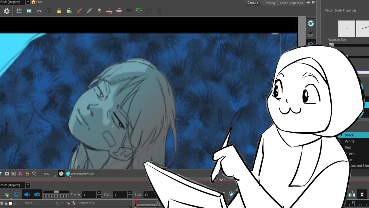Animating ep1 of "outsider" undertale AU - YouTube