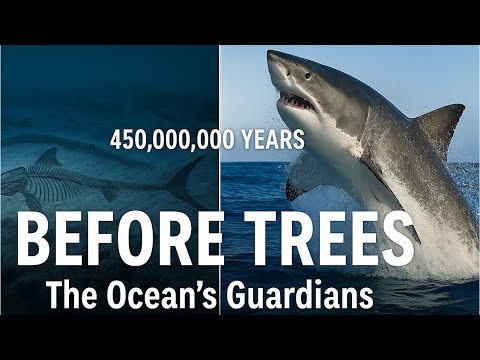 Before Trees, There Were Sharks (main title – powerful, mysterious ...