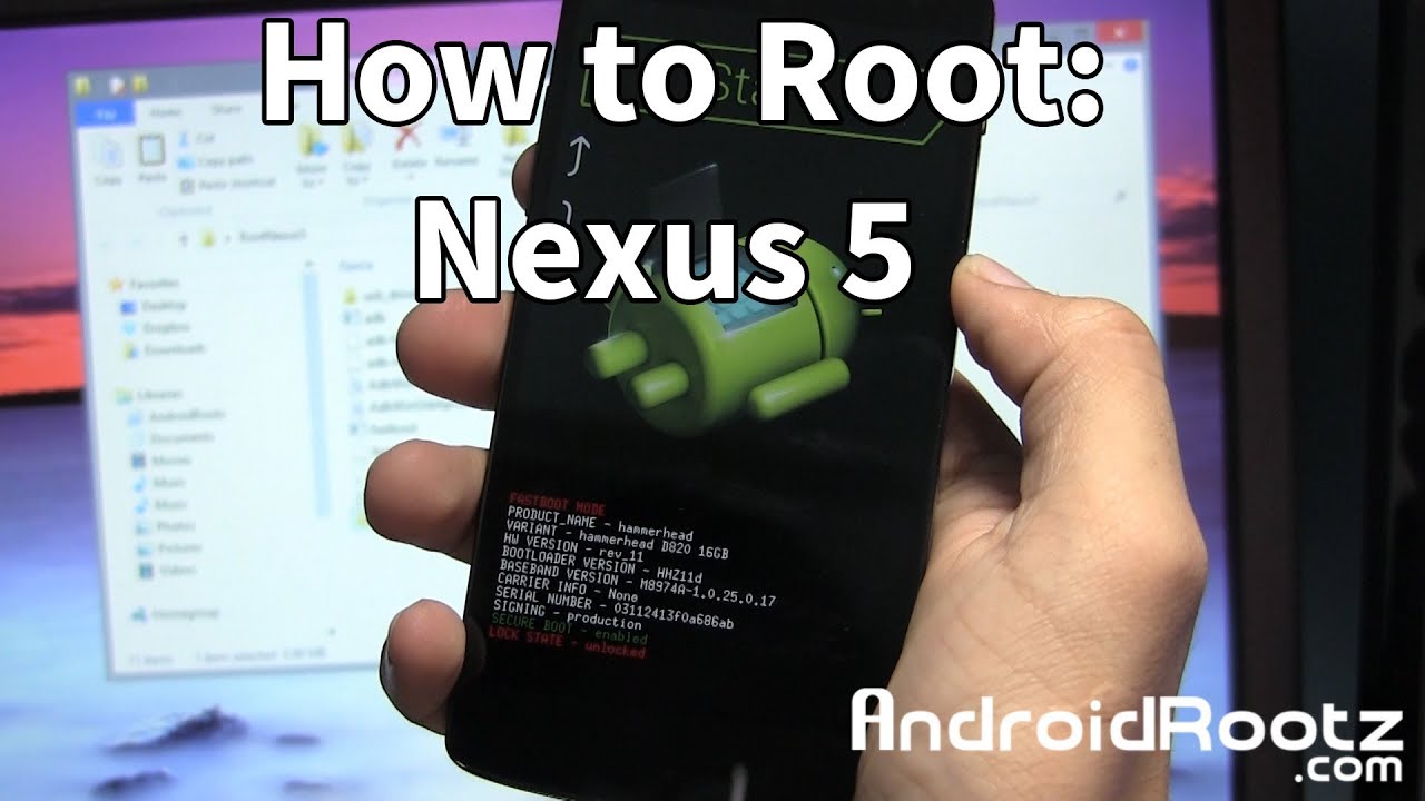 How to Root Nexus 5! - YouTube