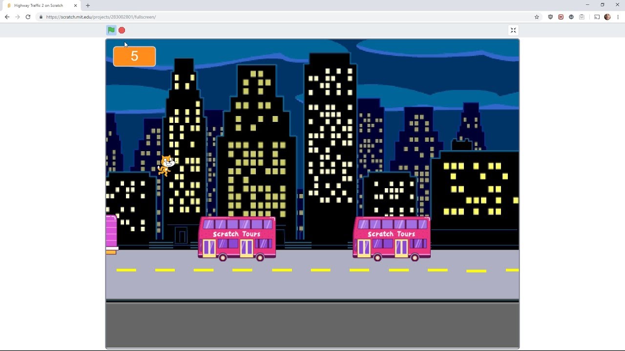 Highway Traffic - Deel 2/3 - Nederlandse Scratch 3.0 Lessen - YouTube