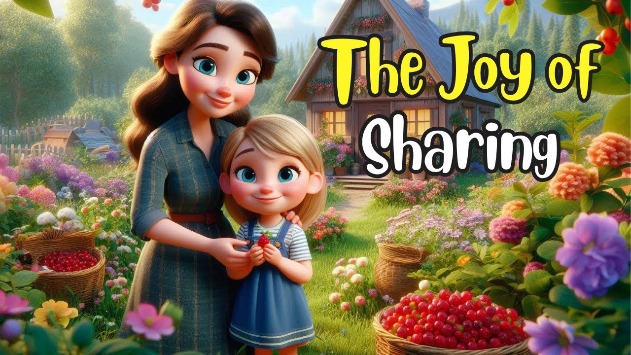 The Joy of Sharing | English Story for Kids | Life Lesson | Good Habits ...