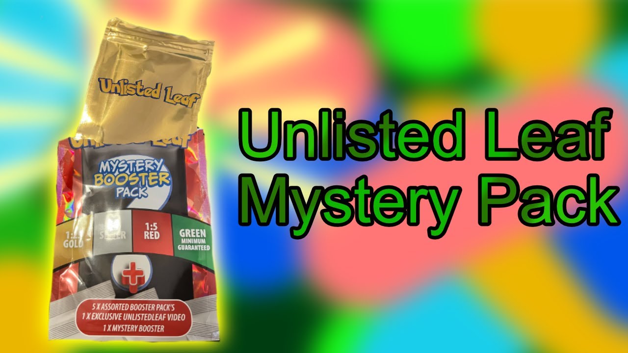 Can we pull Gold from these @UnlistedLeaf Mystery Packs?! - YouTube