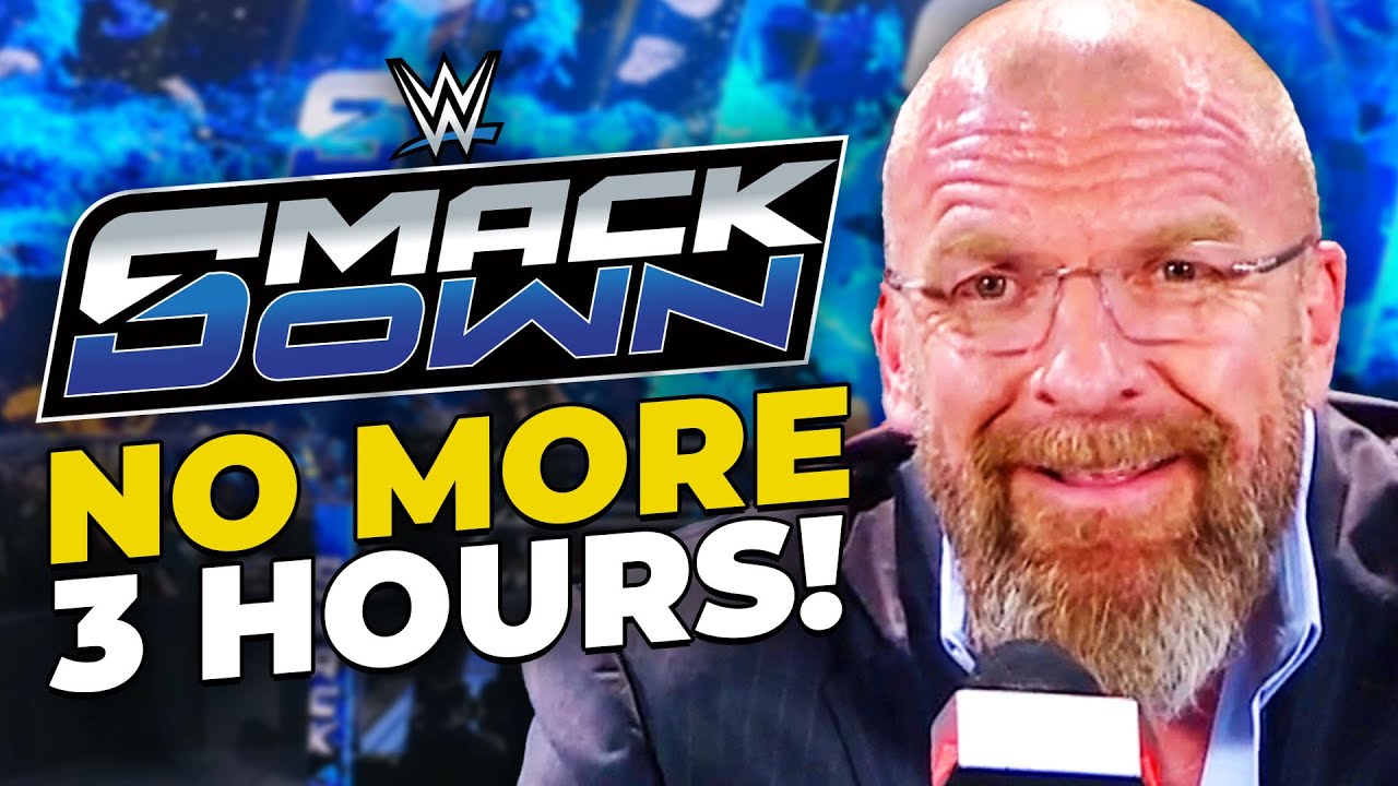End Date FINALLY Set For 3-Hour WWE SmackDowns! - YouTube