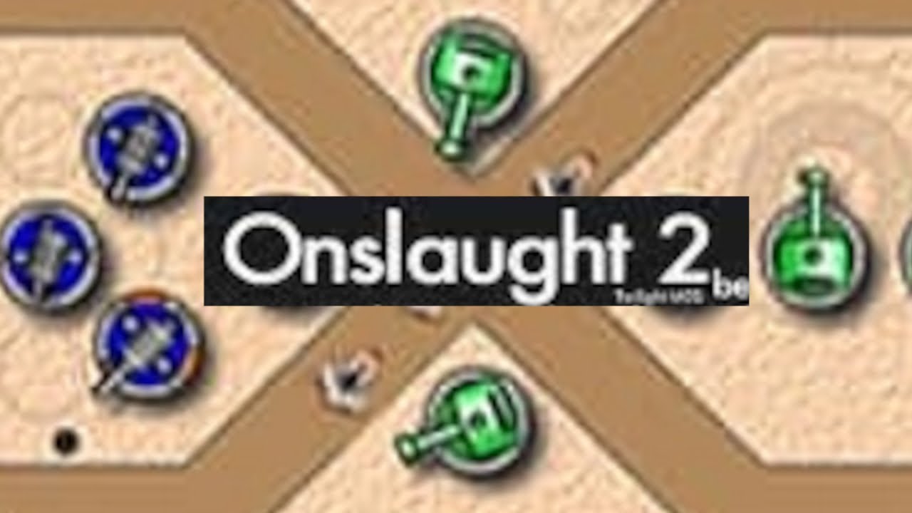 Onslaught 2.2 (Flash Game) Full Playthrough - YouTube