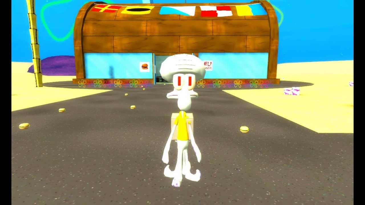 Squidward rushes to the moon with a jetpack [GMOD] (15th Birthday ...