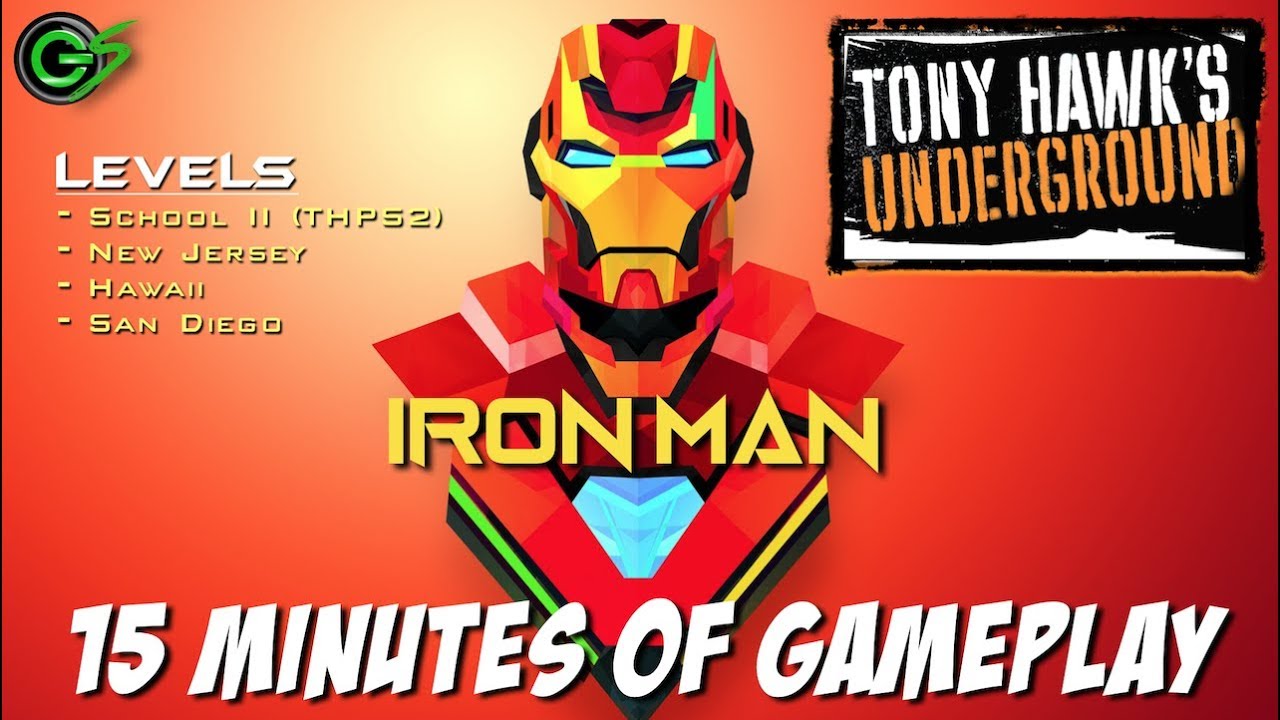 Tony Hawk's Underground [PS2] | Iron Man Gameplay - YouTube