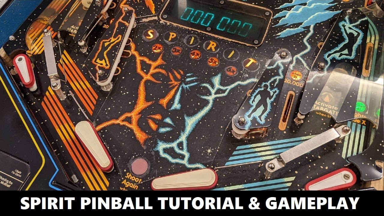 Spirit Pinball Tutorial & Gameplay (Gottlieb 1982) - YouTube