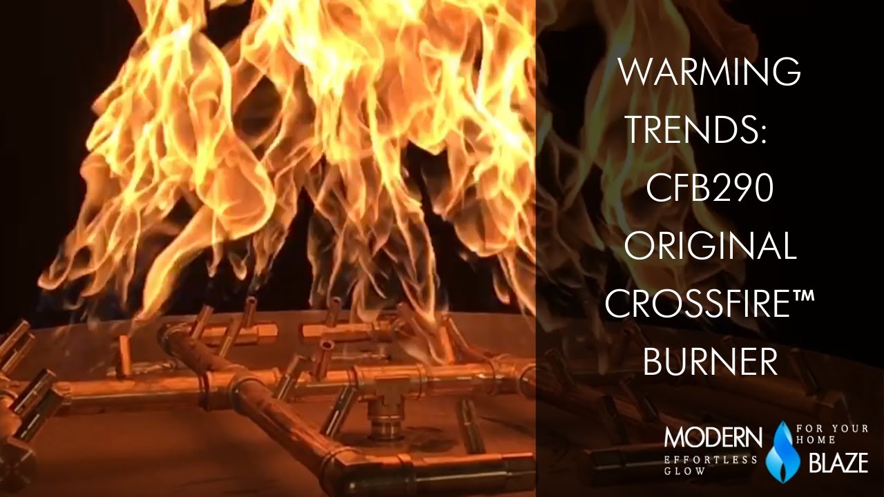 Warming Trends: CFB290 Original CROSSFIRE™ Burner - YouTube