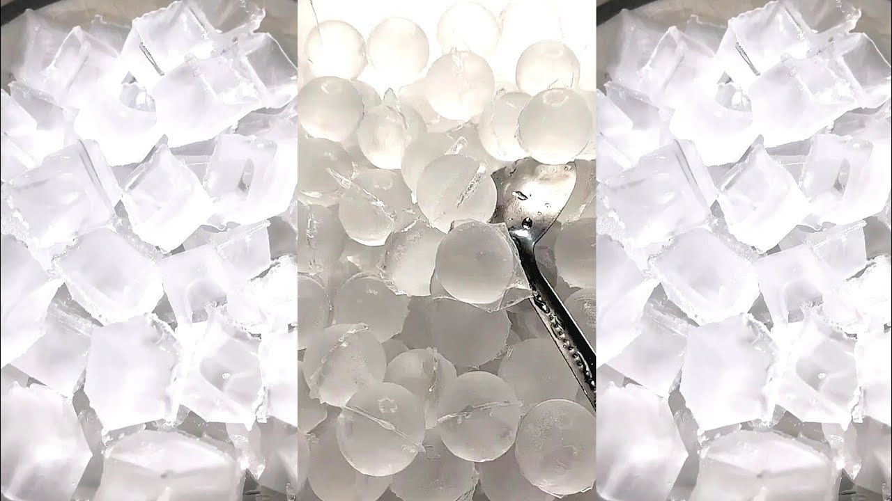 HARD ICE EATING / IGLOO ICE / CRUSHED ICE. ICE EATING - YouTube