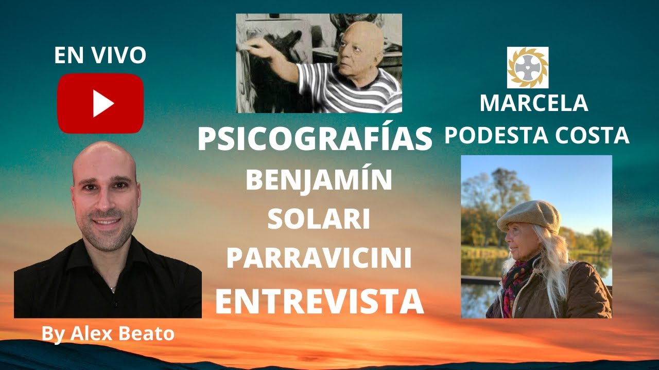 Psicografías Benjamín Solari Parravicini - Entrevista a Marcela Podesta ...