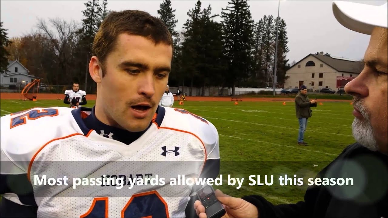 HOBART HIGHLIGHTS: Postgame interview with Patrick Conlan - YouTube