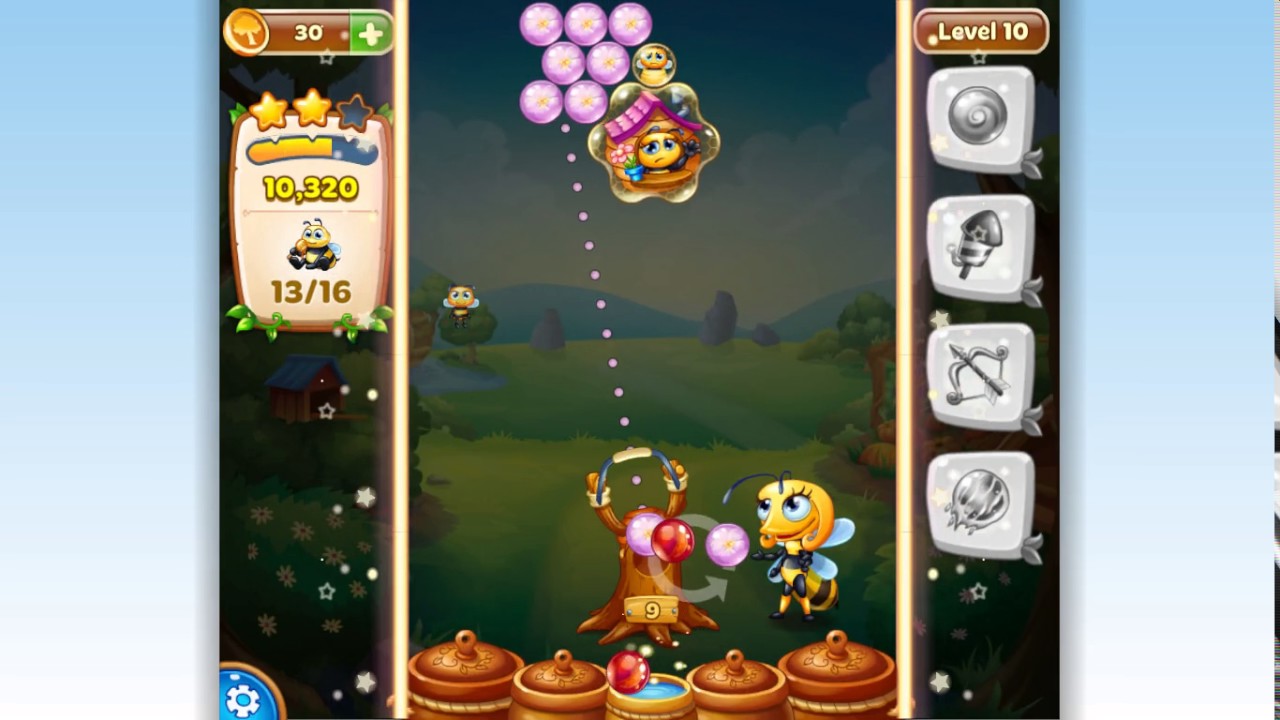 Forest Rescu Bubble pop Level 10 No Boosters - YouTube