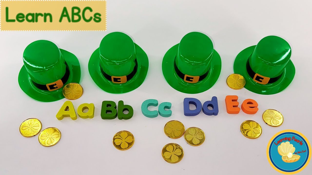 St Patrick's ABC Game | Learn Alphabet Letters & Sounds | Preschool ...
