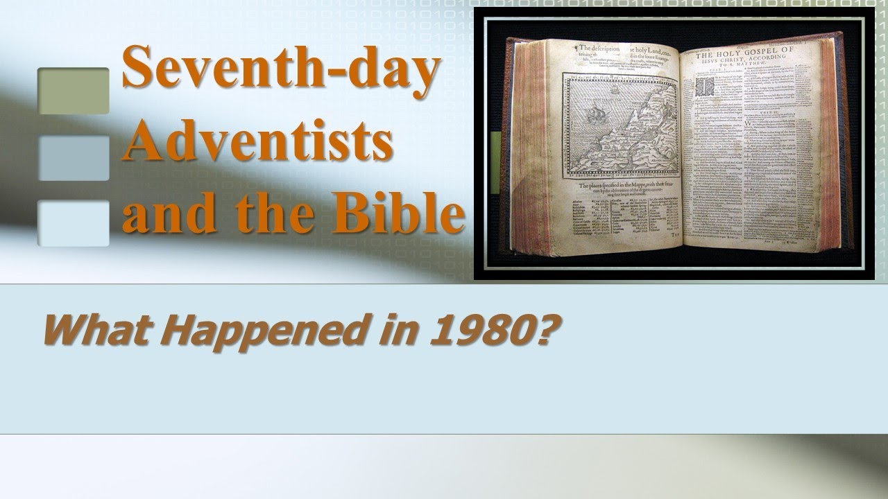 Seventh-day Adventists and the Bible - YouTube