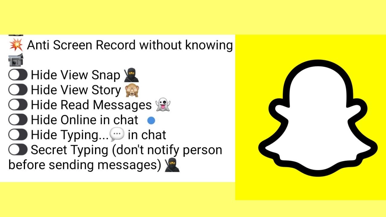 FM Snapchat anti Screen record V1.00 - YouTube