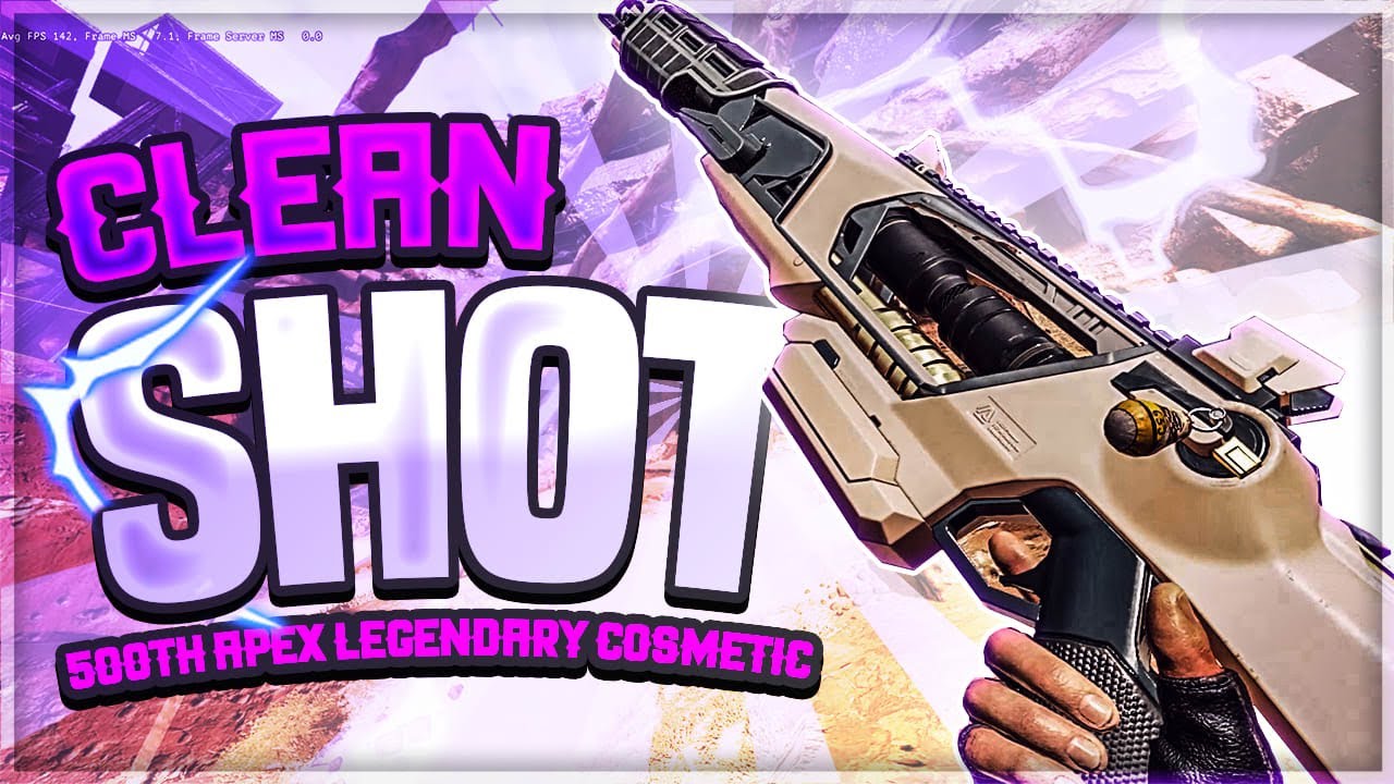 CLEAN SHOT Sentinel Legendary SKIN 【Apex Legends】 - YouTube