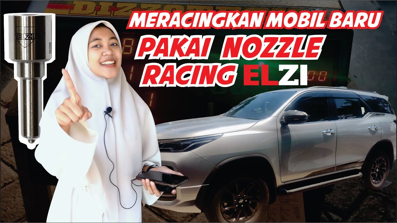 MERACINGKAN FORTUNER 4X4 TETRA DRIVE BARU PAKAI NOZZLE RACING ELZI ...
