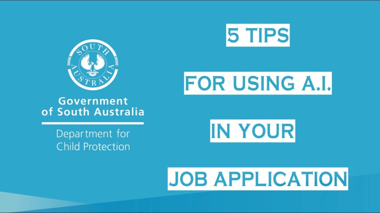 5 tips for using A.I. in your job application - YouTube