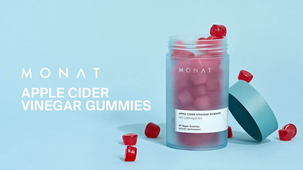MONAT Apple Cider Vinegar Gummies | MONAT Wellness - YouTube
