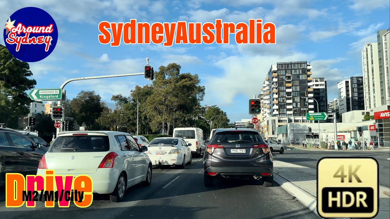 Sydney 🚘🚗Australia [4K 60fps HDR Driving Tour] Kensington St ...