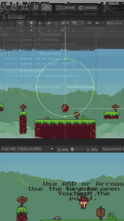 Делаю игру. День 5, "Мини-обучение" #shorts #unity2d #unity #devlog #gamedev - YouTube