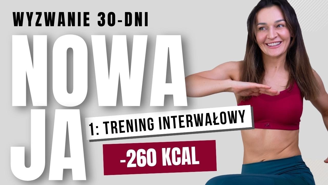 1. ODCHUDZAJĄCY trening interwałowy dla początkujących / 30-dniowe ...