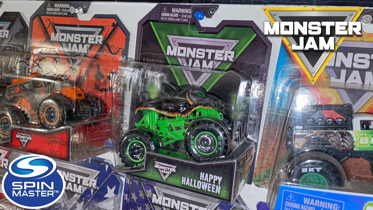 NEW Spin Master Monster Jam HALLOWEEN 2024 Exclusive REVIEW! - YouTube