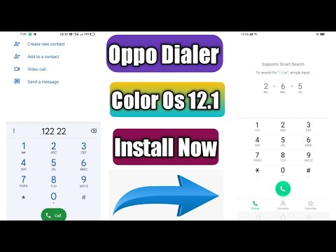 Oppo Dialer App | Color Os 12.1 Apk Install Now | Latest App Work - YouTube
