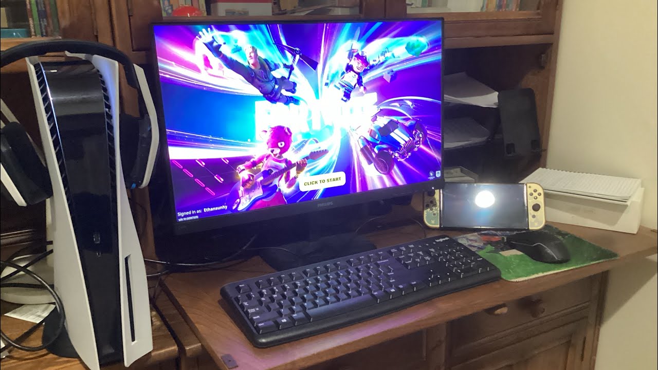 My 2023 gaming setup vs my 2024 gaming setup - YouTube