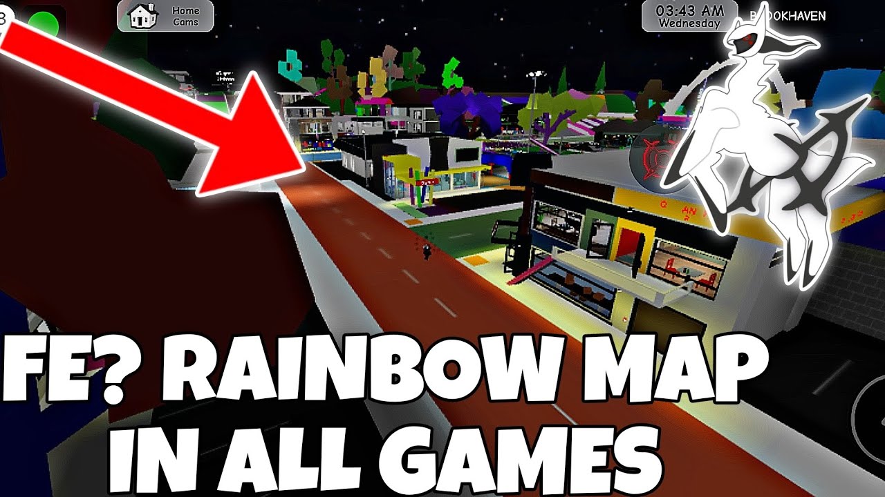 (Fe) RAINBOW MAP IN ALL GAMES 🌈 | ARCEUS X • DELTA • FLUXUS! - YouTube