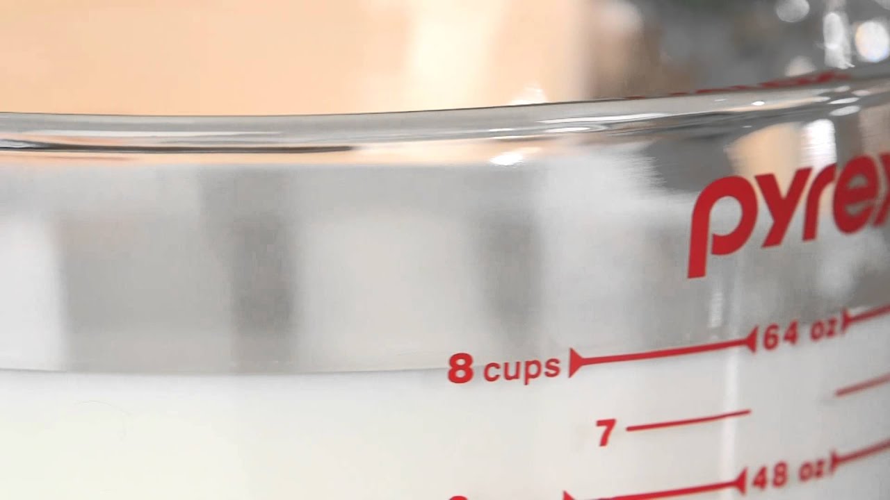Pyrex - 8 Cup Measuring Cup - YouTube