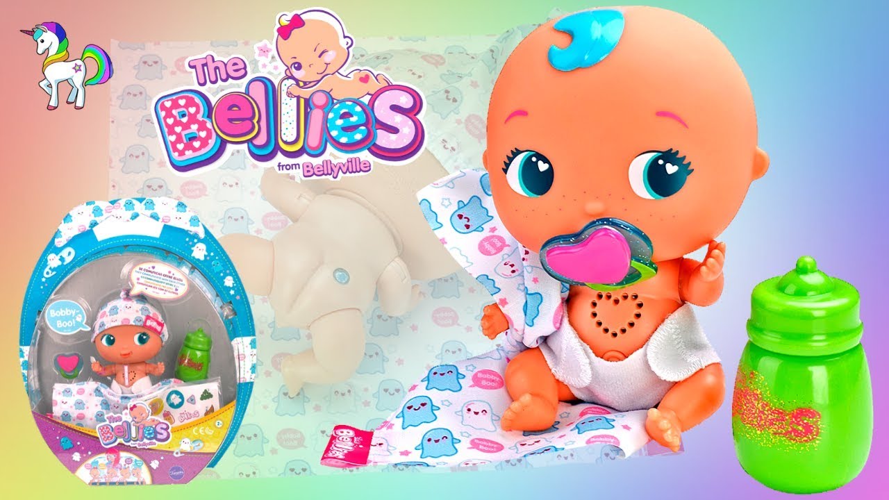 Los BELLIES BABIES 👶👶 UNBOXING de BEBES de JUGUETE THE BELLIES - YouTube