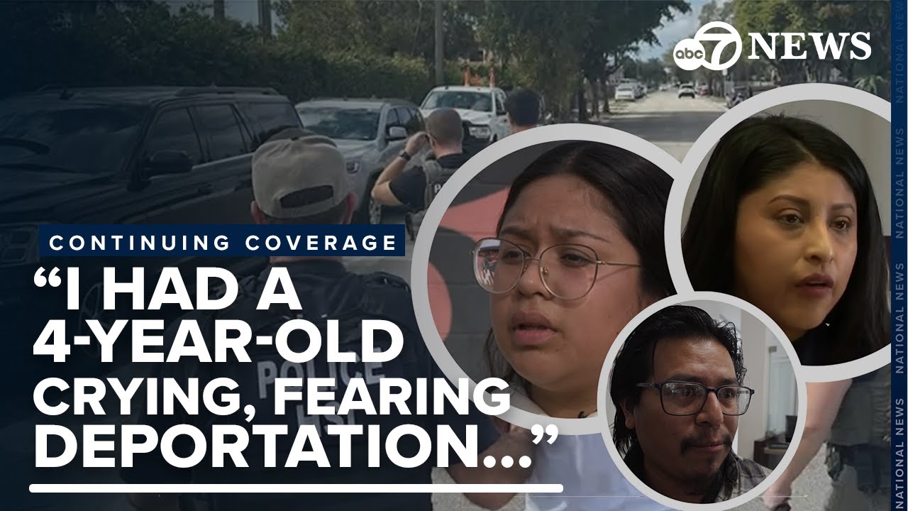 ICE raids throughout the country has communities on high alert - YouTube