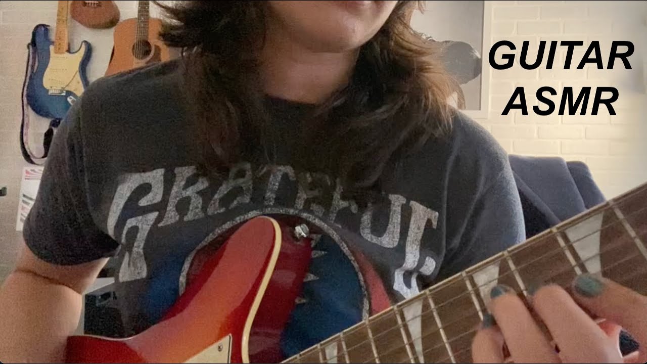 guitar asmr | part 4 (RHCP, Jimi Hendrix, Alex G and more !!) - YouTube