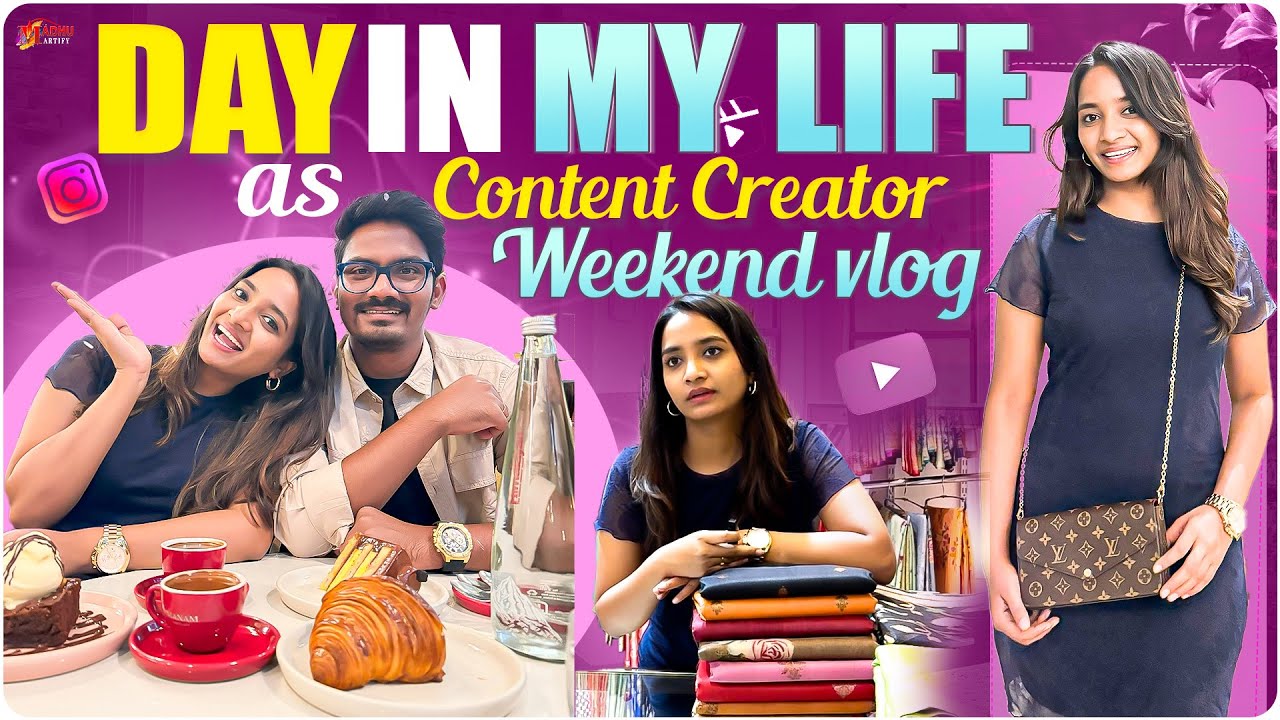 Hectic WEEKEND Vlog📸 Brand Shoots,India Finals, Food and Movie Night🍿 ️ ...