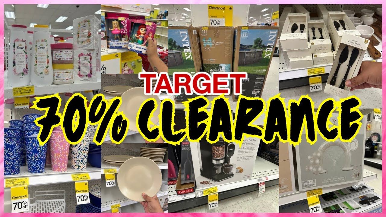 TARGET 70% OFF CLEARANCE‼️ Target Bargain Shopping W/ @swaysdeals at ...