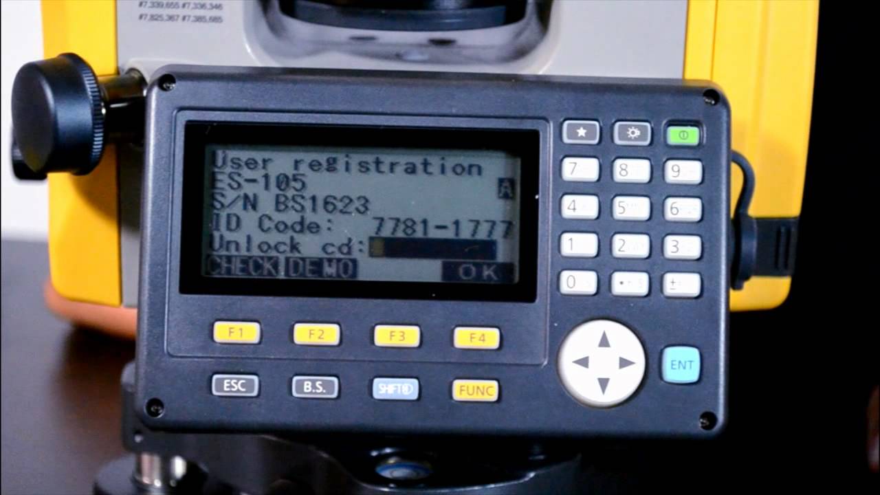 ESTACIÓN TOTAL TOPCON ES105 - MEDELLIN COLOMBIA - YouTube