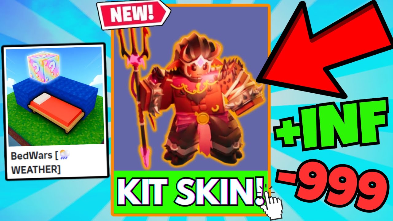 NEW **BEST KIT SKIN** in Roblox Bedwars.. (INSANE) - YouTube