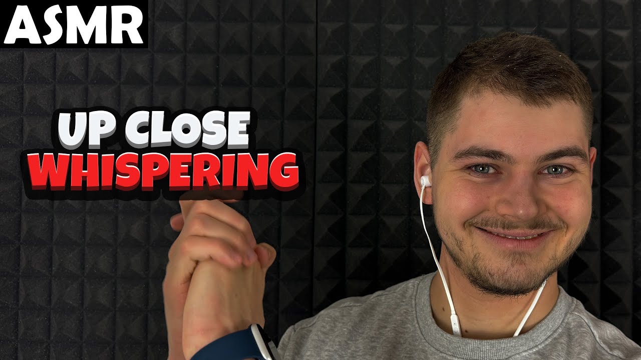 ASMR - UP CLOSE WHISPERING AND HAND SOUNDS (GERMAN) | ASMR Tony - YouTube
