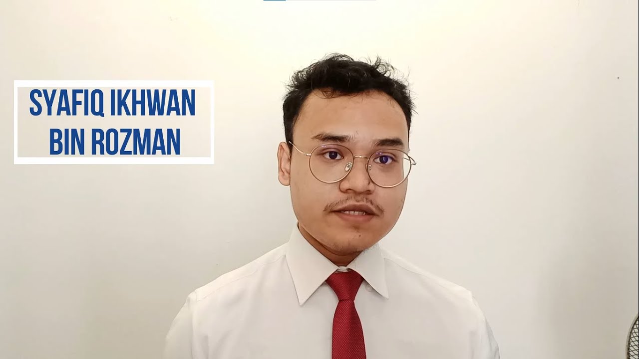 Video Resume 2021 | Syafiq Ikhwan Bin Rozman - YouTube