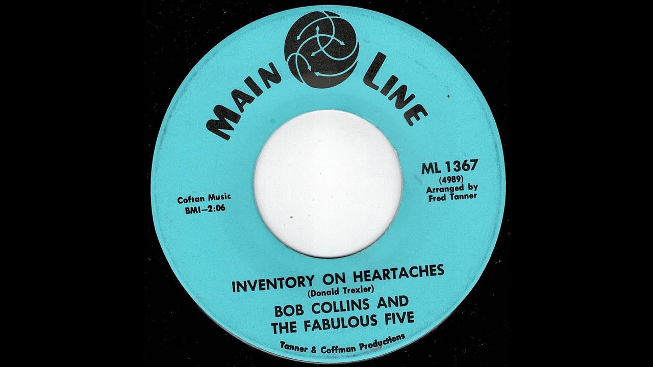 Bob Collins And The Fabulous Five - Inventory On Heartaches - (Mainline ...
