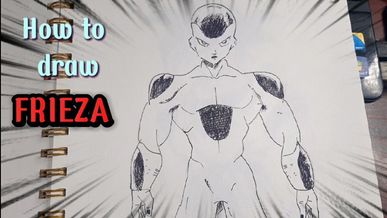 How To Draw FRIEZA- Step By Step | Cute draw STN - YouTube