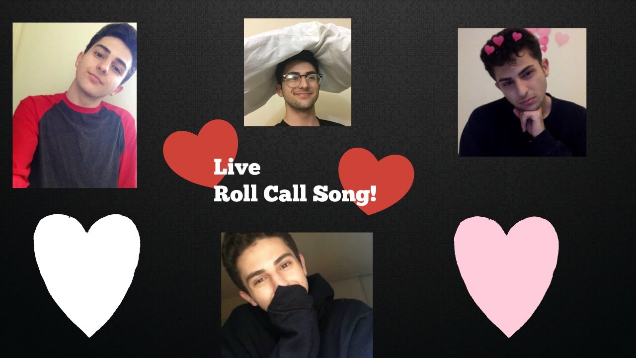 Twaimz Roll Call Song Live!😽 - YouTube
